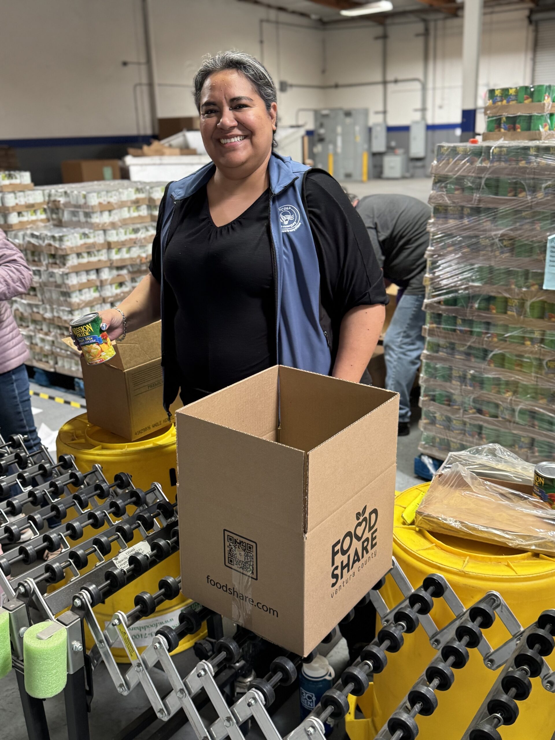 Sustainability Division Volunteers with Food Share – Sustainability Website